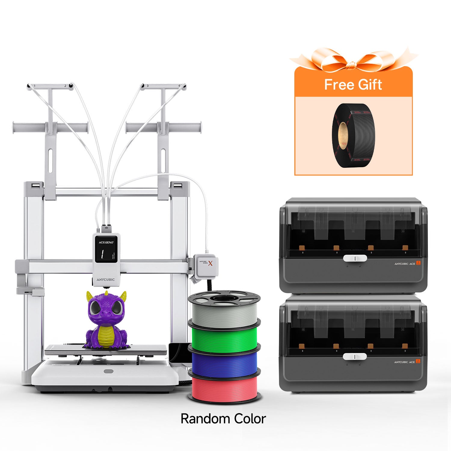 Anycubic Kobra X 3D Printer: Ultimate Multi-Color Printing