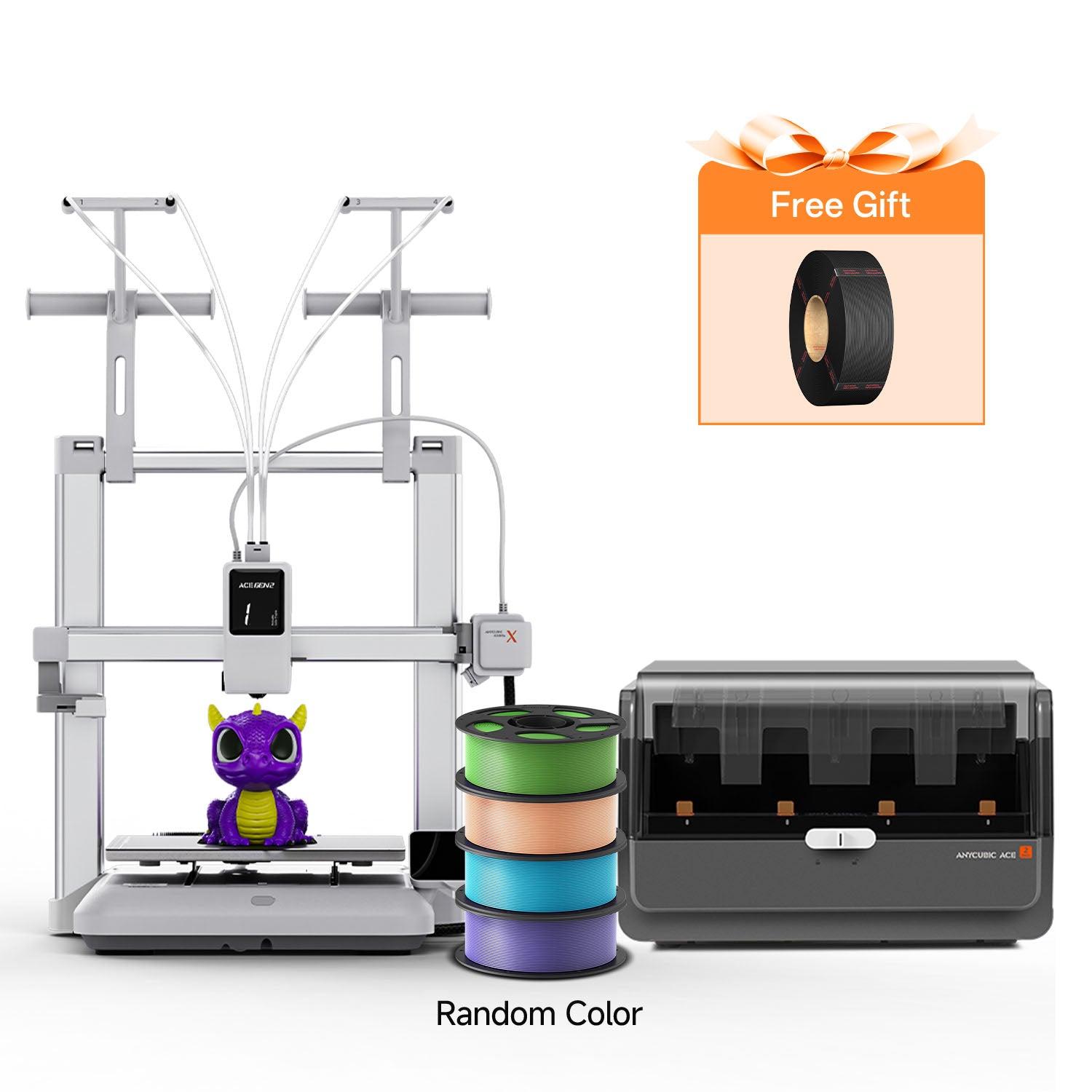 Anycubic Kobra X 3D Printer: Ultimate Multi-Color Printing